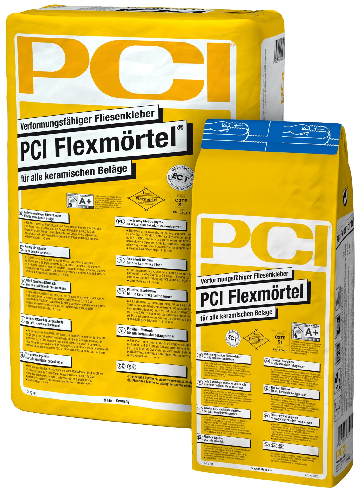 PCI Fleximent 25 kg – korte-baustoffe